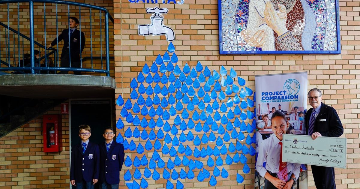 Helping make a difference through Caritas Australia | Trinity College
