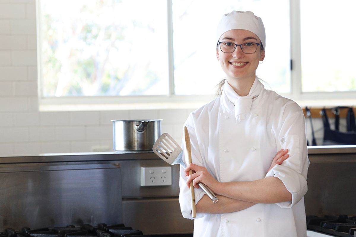 Year 12's Amy Fogarty wins prestigious culinary award | All Saints ...