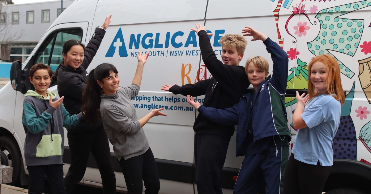 Anglicare Pantry Appeal Wrapped - Burgmann Anglican School