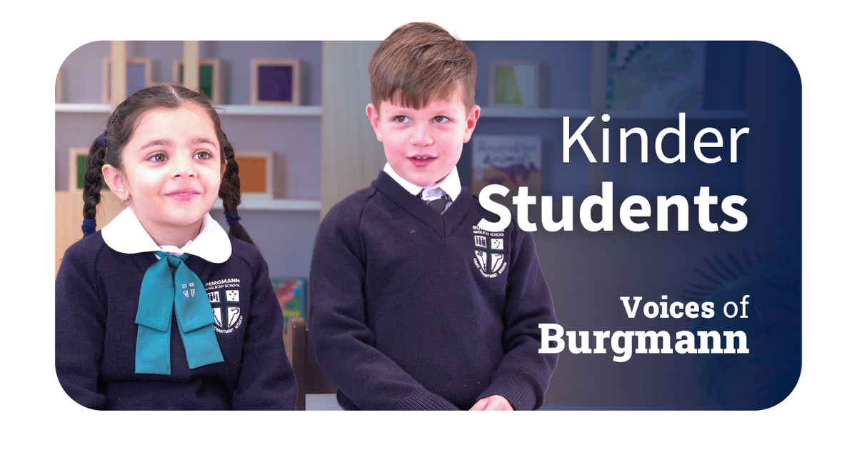 Kindergarten Students - Burgmann Anglican School