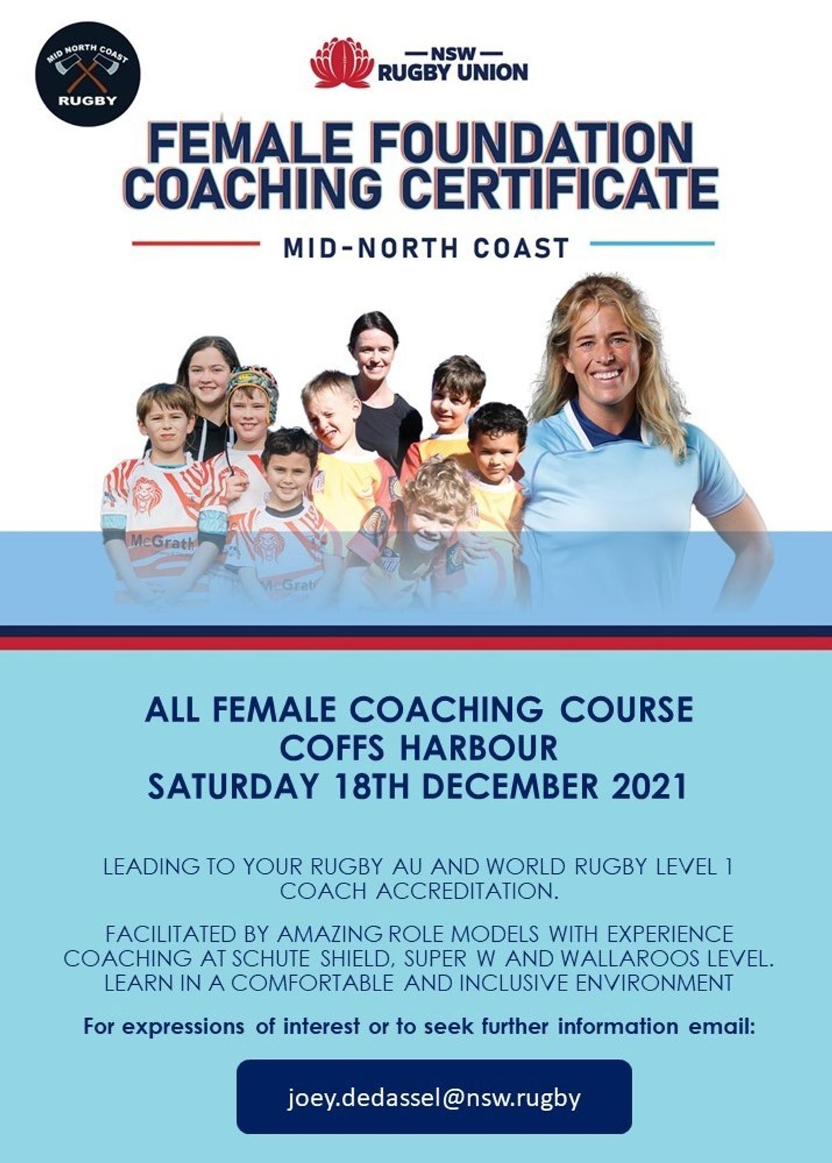 Rugby Female Foundation Coaching Certificate - 18 December 2021 ...
