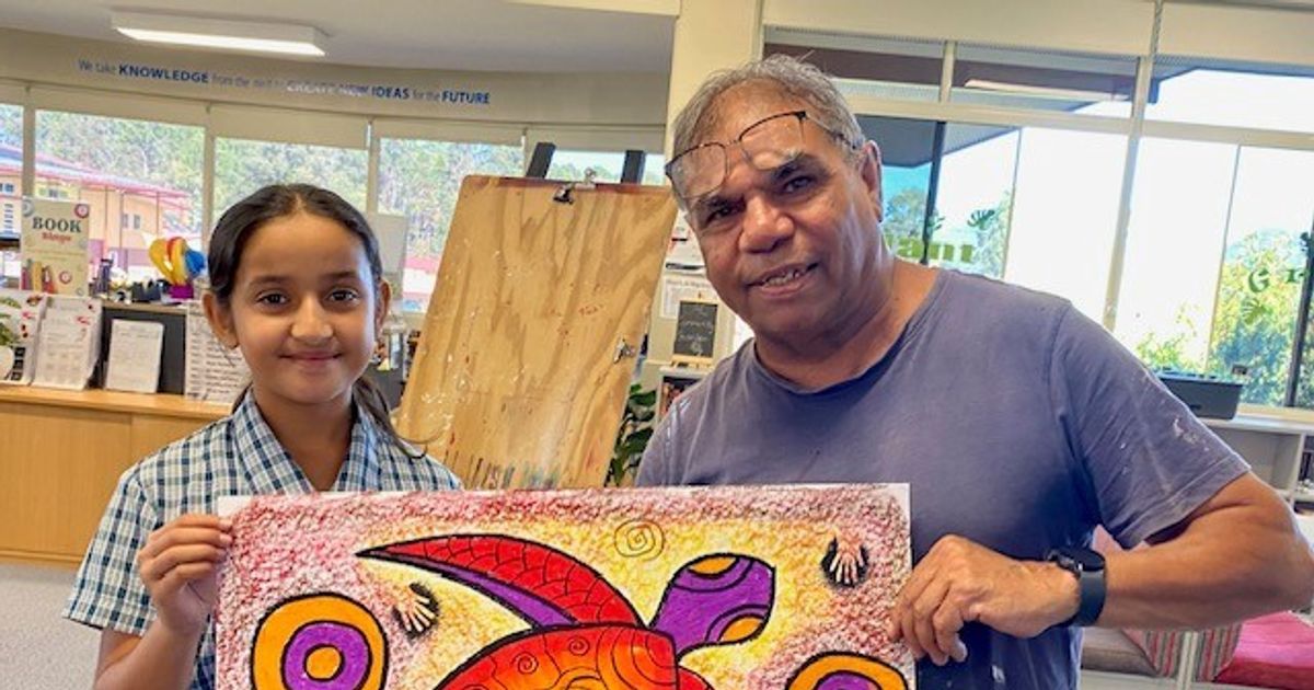 First Nations Art Workshop with Artist Arthur Conlon | Coomera Anglican ...