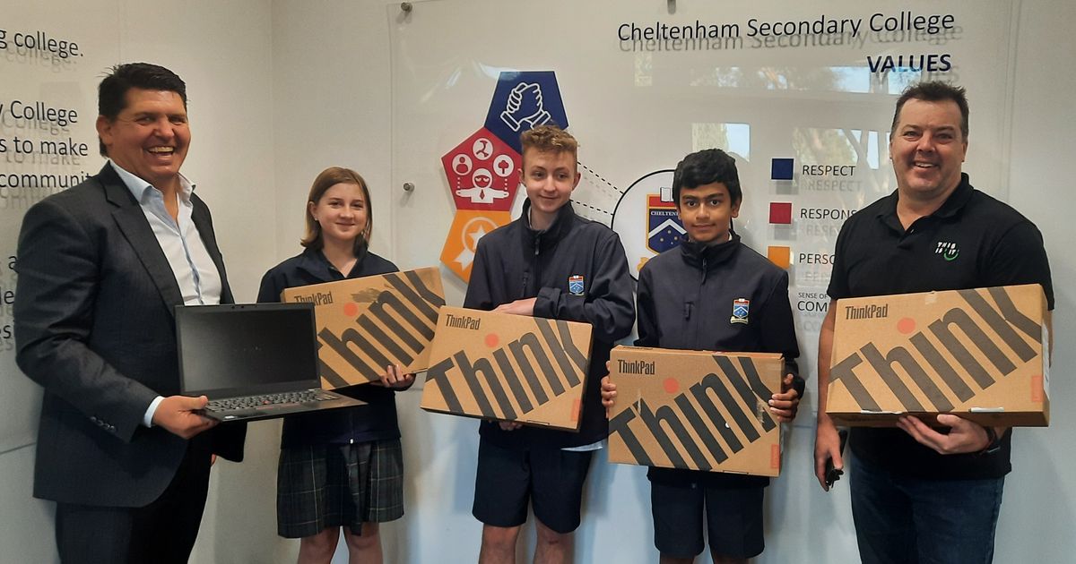 Thank you, This Is 'IT' Laptop Program | Cheltenham Secondary College