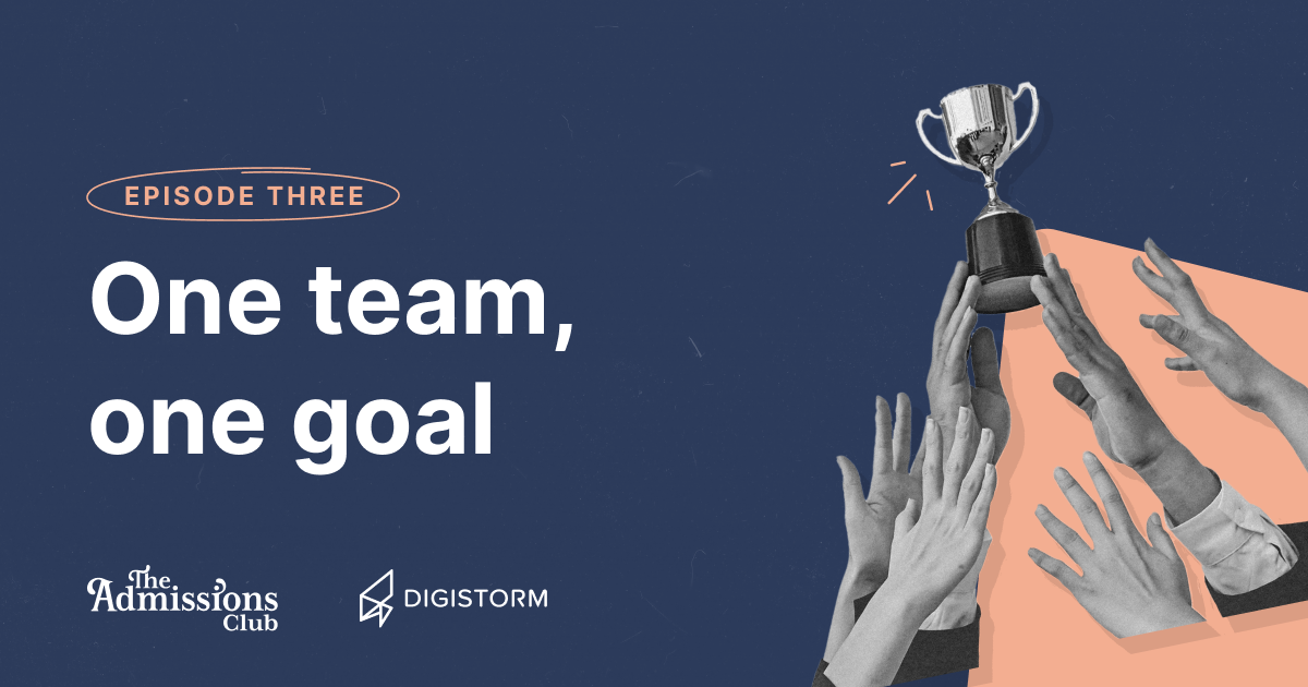 One team, one goal - The Admissions Club AU