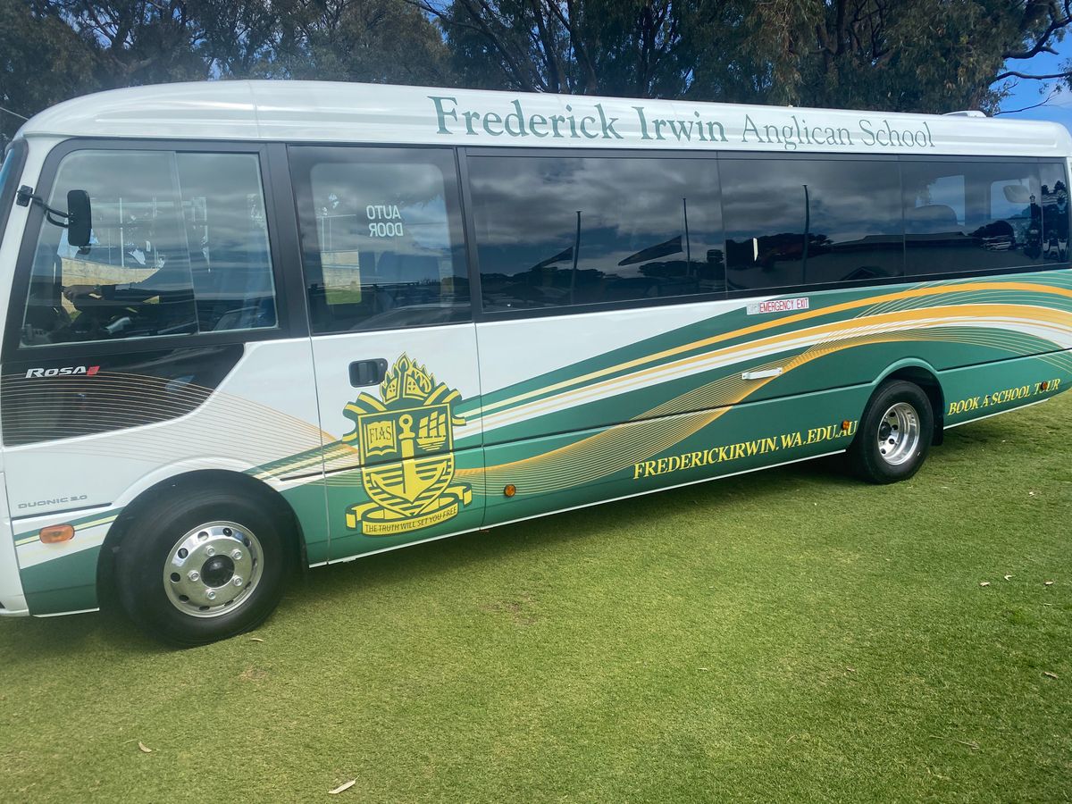 Our New Bus! | Frederick Irwin Anglican School