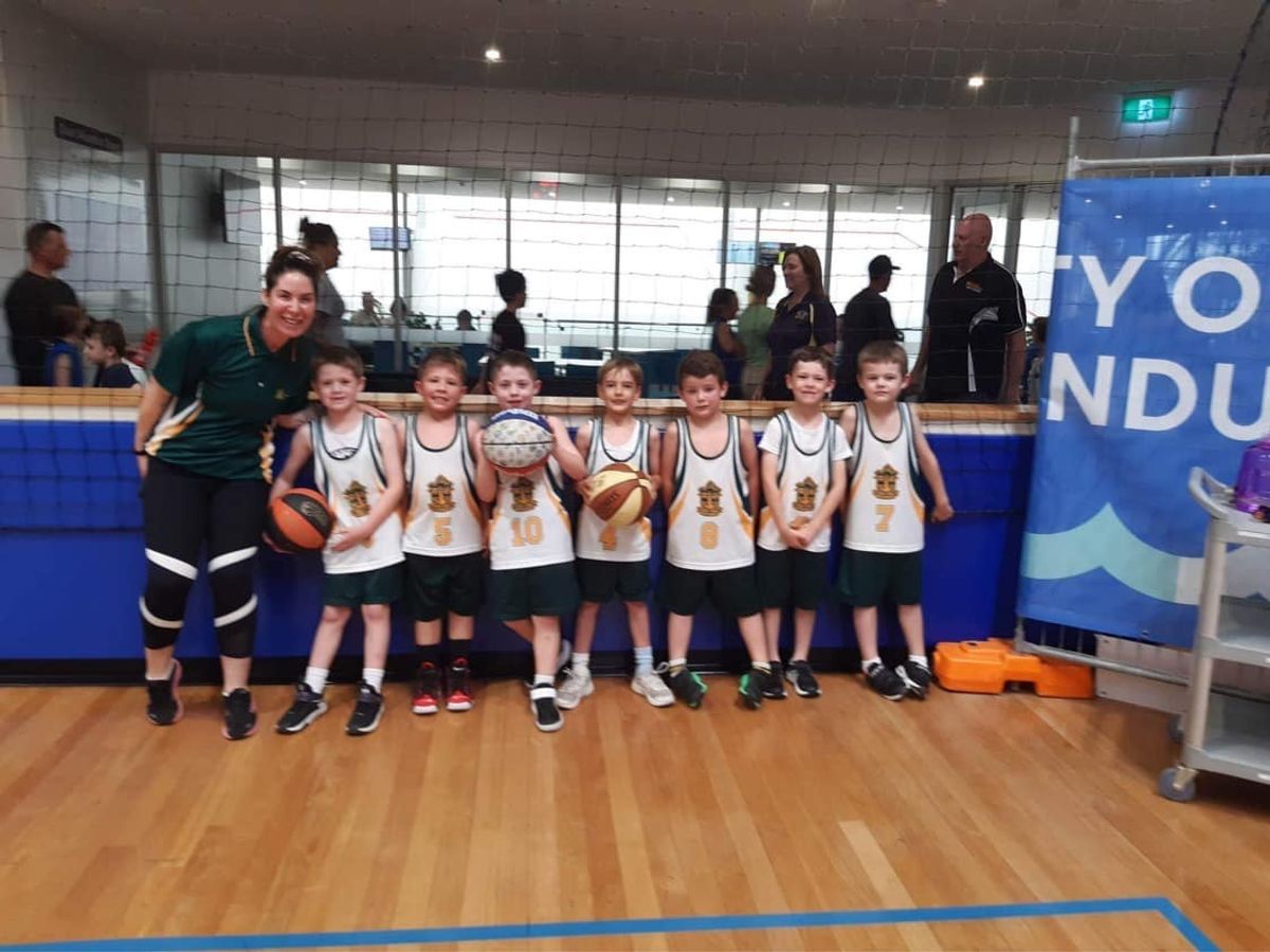 Year 1 Slammerz Basketball Team! | Frederick Irwin Anglican School