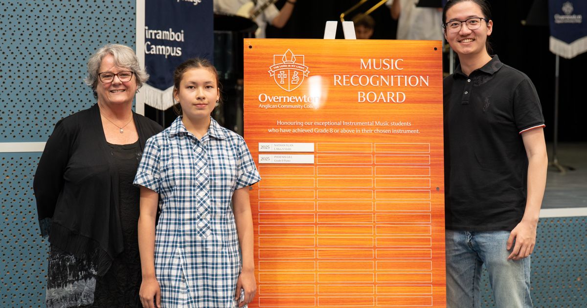 Inaugural Honourees… | Overnewton Anglican Community College