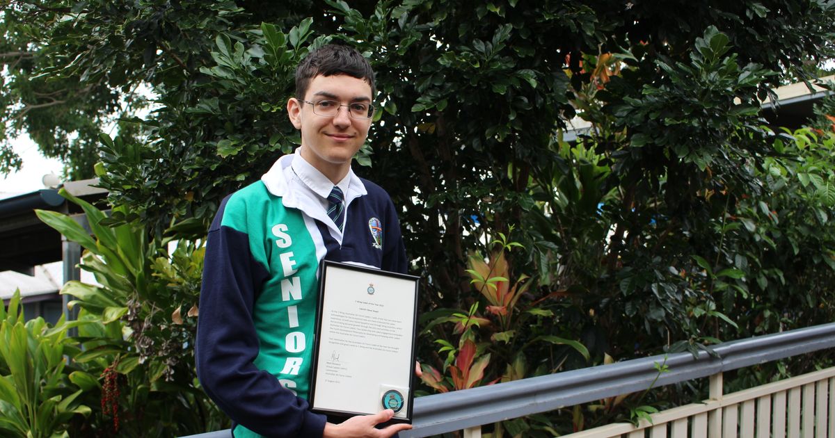 1st Time Accolades - 1 Wing Cadet of the Year - Peace Lutheran College