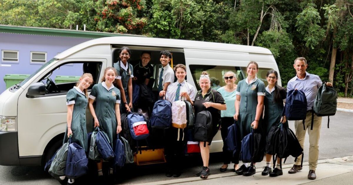 Grammar Community Packs Hope for… | Sunshine Coast Grammar School
