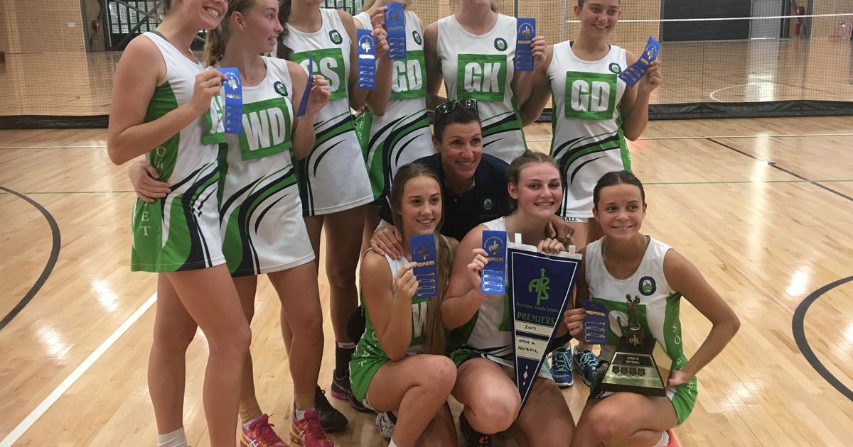1st Netball Team Win APS Premiership | Somerset College