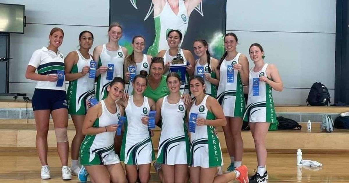 1st Netball Team's Fifth Back to Back APS Premiership | Somerset College