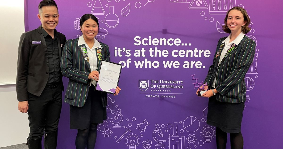 Somerset Honoured at UQ Science Awards | Somerset College