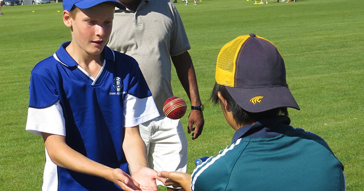 Offering Service at Adaptive Cricket - Saint Kentigern Organisation