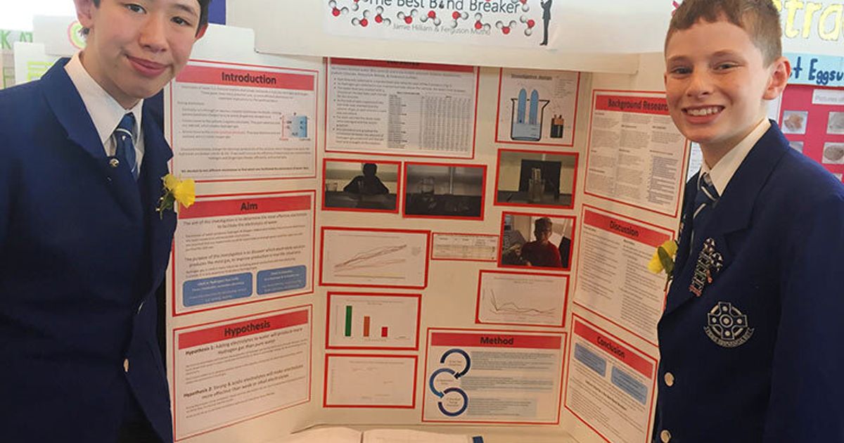 Eighteen Awards for Boys’ School at Science Fair! - Saint Kentigern ...