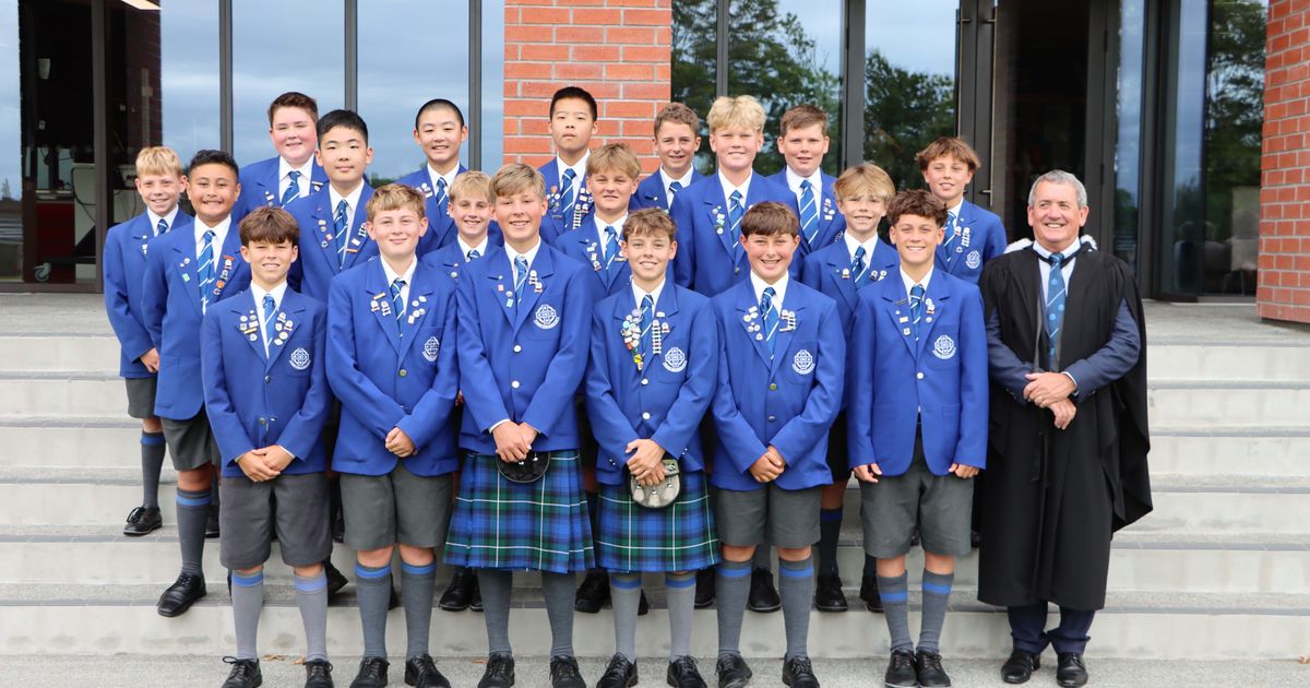 Boys' School Prefects Commissioned for Leadership - Saint Kentigern ...